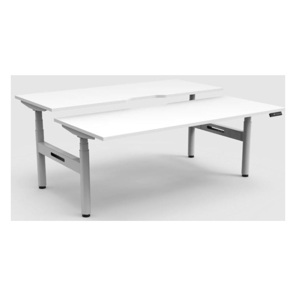 Halo+ Electric Back to Back Desk – Keen Office