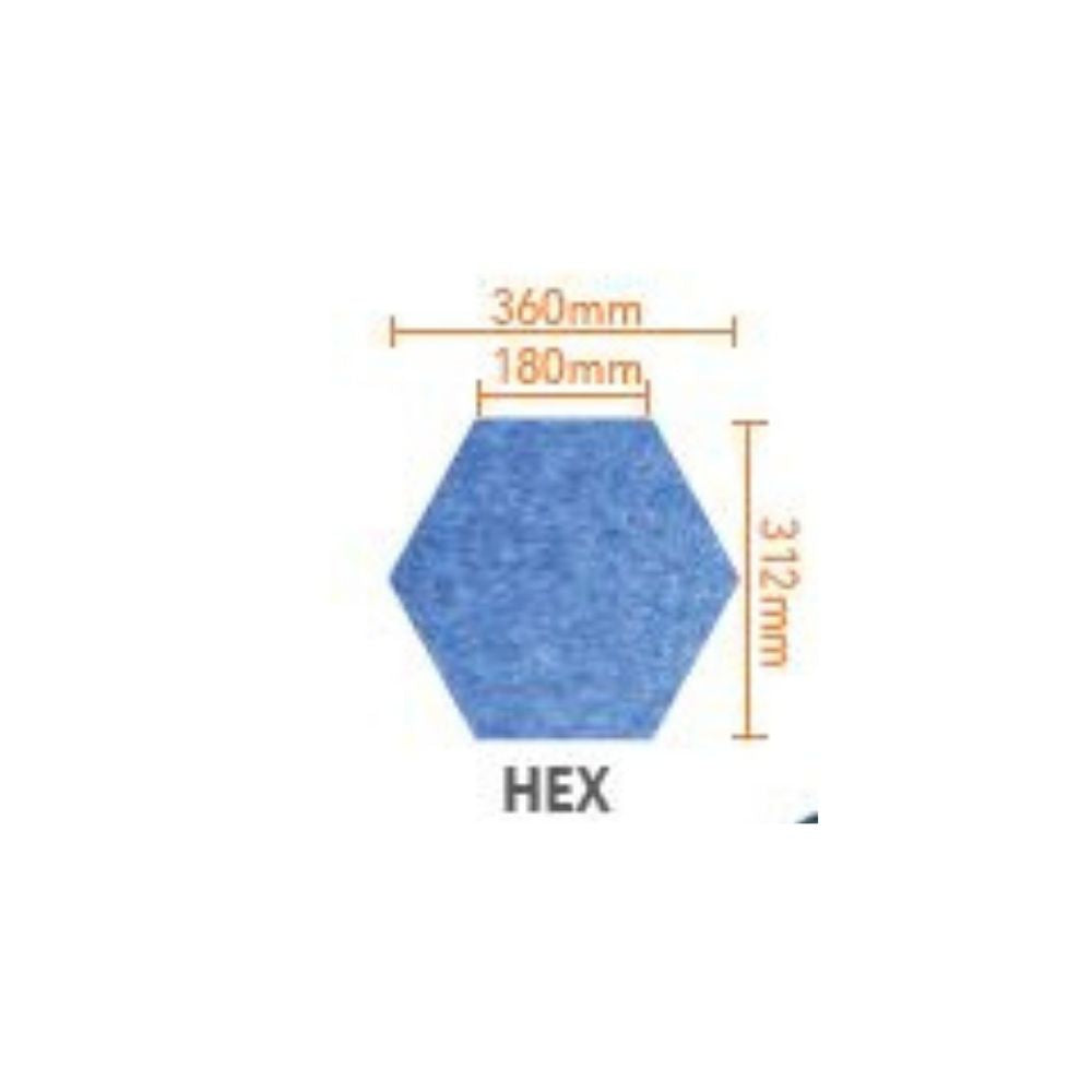 Hush Direct Stick Tiles - Hex – Keen Office